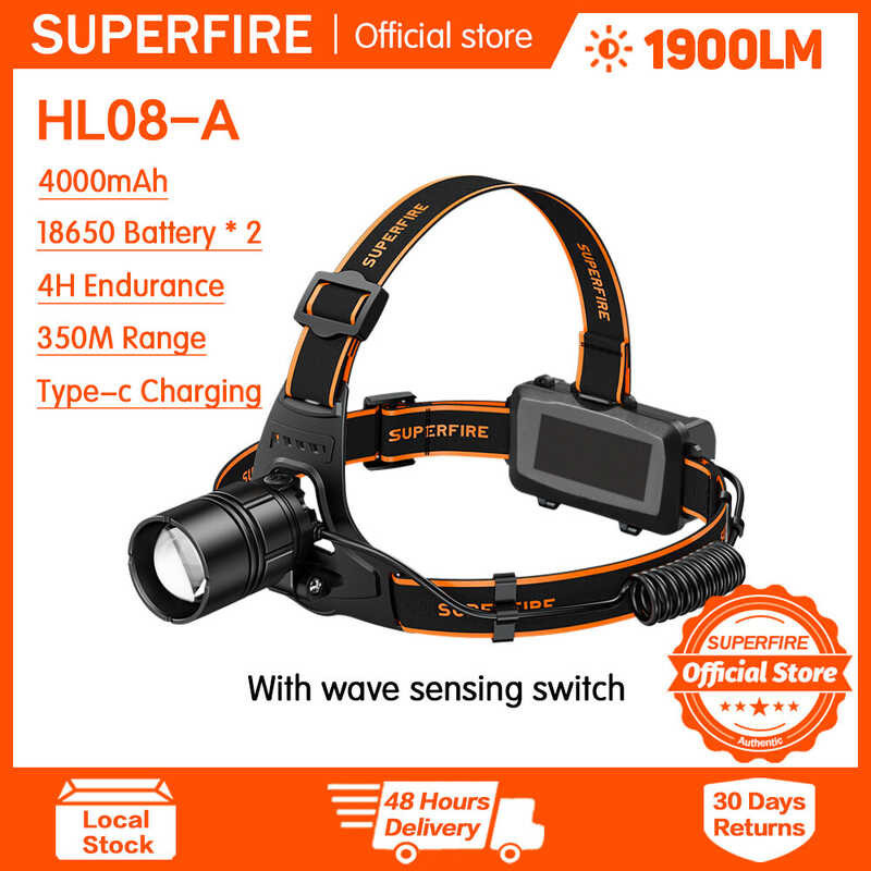 Humantong Hl08 SUPERFIRE Super Maliwanag Iba't Ibang Modes Zoom Mahaba ...