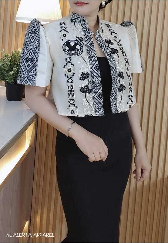 % FILIPINIANA BOLERO MODERN PARA MESTIZA MGA BABAYO SA EAGLE | Shopee ...