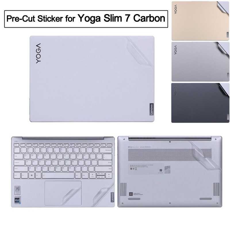Sticker Pre-Cut Vinyl Decal Film Para Sa 2023 2022 Lenovo Yoga Slim 7 ...