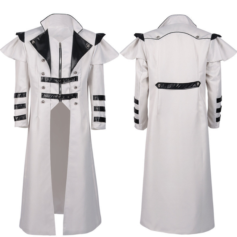 Vintage Halloween Medieval Steampunk Assassin Elves Pirate Costume ...