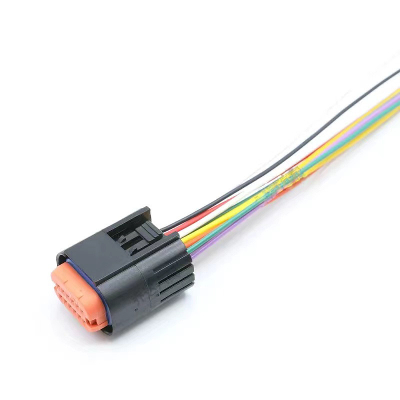 12 hole JAE type plug MX23A12NF1/MX23A12SF1 motorcycle ECU plug-in ...