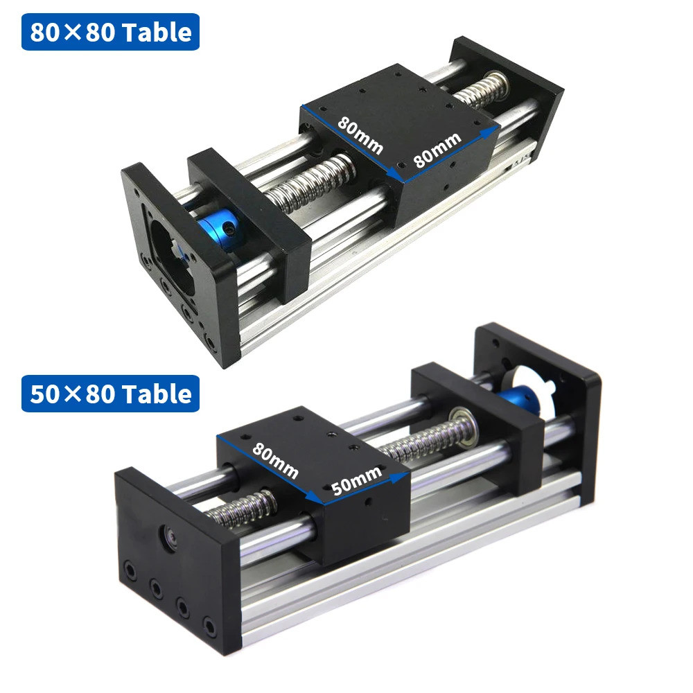 Single Robot XYZ Axis Ear Rail Stage Aluminum Slide Table 40Kg Load ...