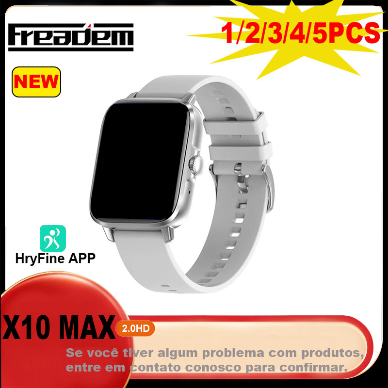 45Mm Women 52 Men X10 MAX 2.0Hd Screen BT Call Messages Alarm Remind ...