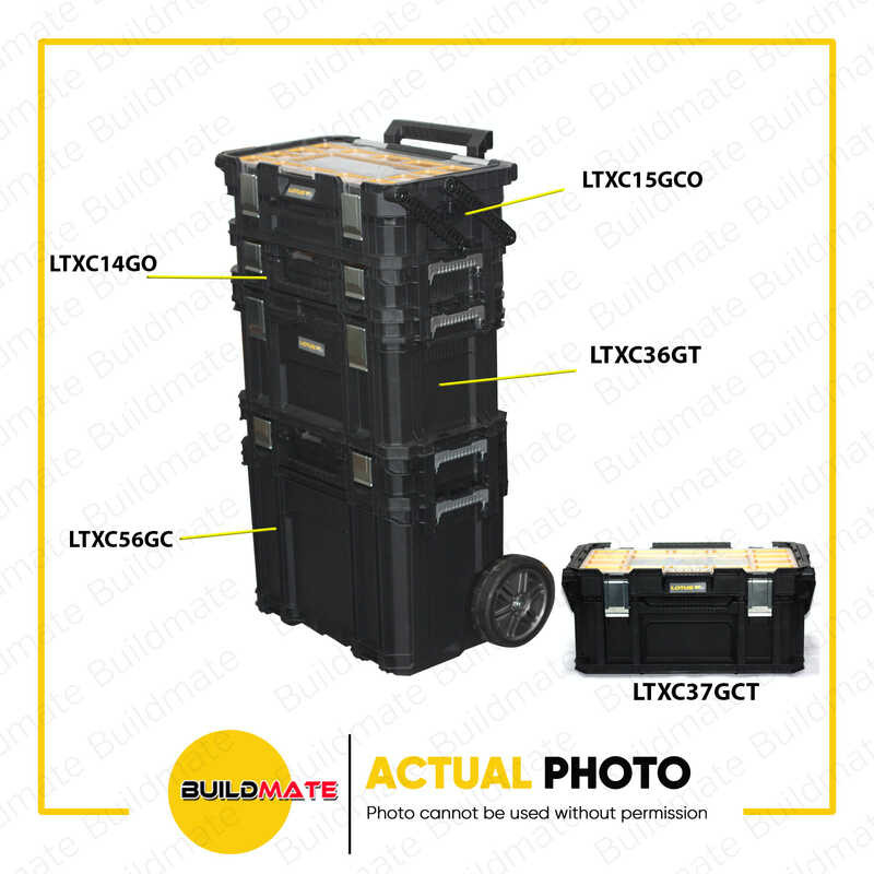 % Lotus % BUILDMATE X-Connect Cantilever Storage Organizer 2 Level Tool ...