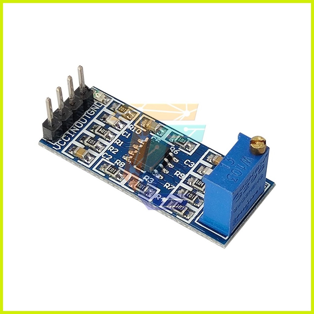 lm358 module LM358 100 Times Gain Signal Amplification Amplifier ...