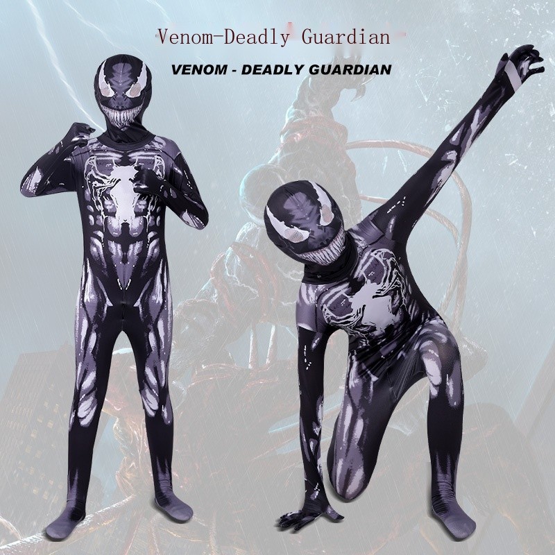 Venom tights Halloween cosplay children's performance costume Spider ...