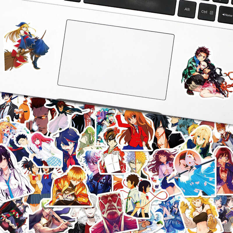 BH 300Pcs Hot Anime Mixed Stickers BLEACH Demon Slayer Tokyo Revengers ...