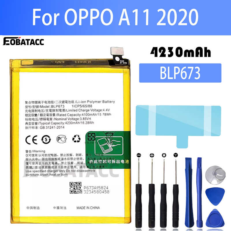 100% New Original BLP673 For OPPO C1 Realme 2 CPH1803 A5S AX7 Battery ...