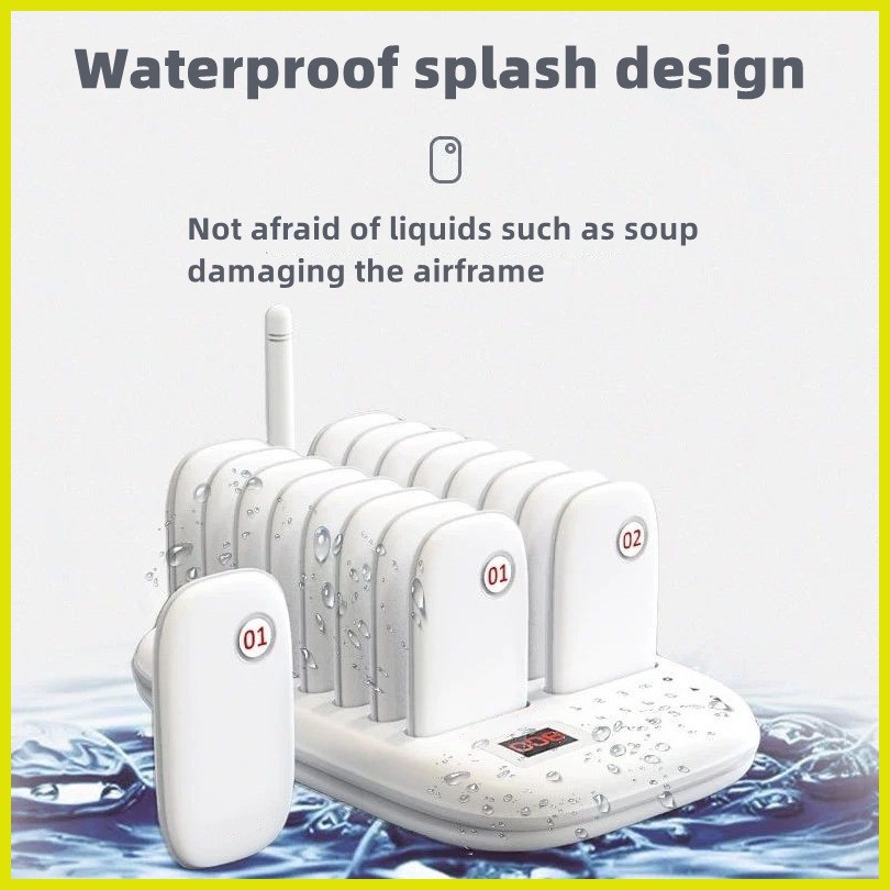 Yoqu Beeper Pager Wireless Pagers For Restaurant Coffee Shop Pager ...