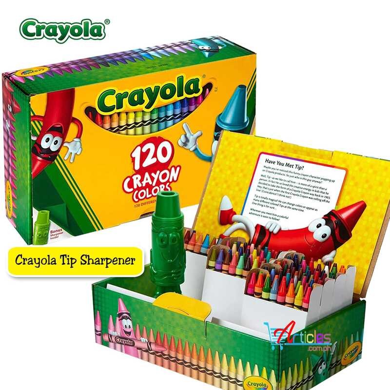 Crayola Crayons 120 Colors Wth Crayon Tip Sener | Shopee Philippines