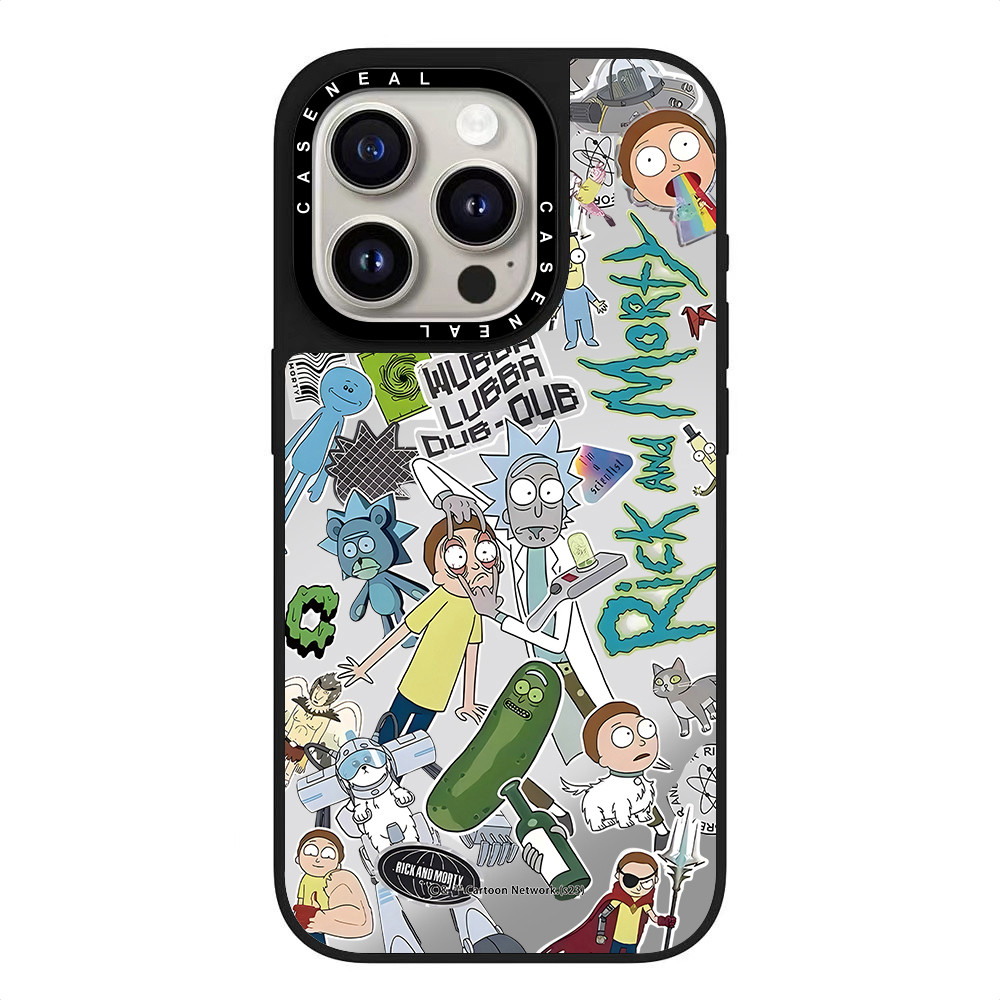 CASENEAL Graffiti cartoon funny characters mirror face Phone Case For ...
