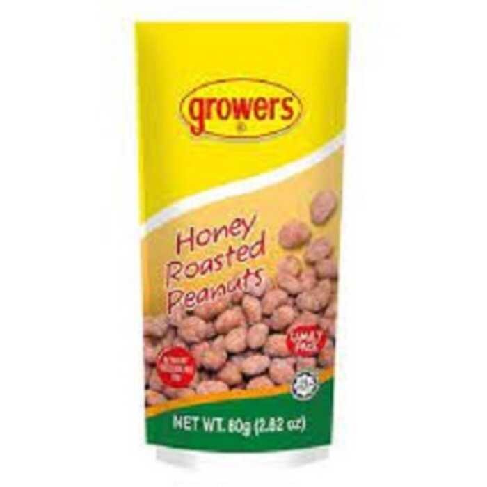 Growers Honey Roasted Peanuts 80G | Shopee Philippines