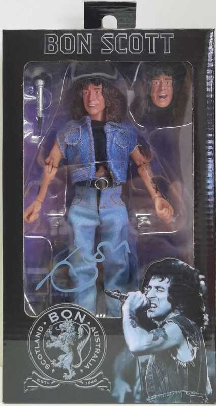 Rock Star Ac/Dc Band Lead Singer Bon Scott Action Figure Model | Shopee ...
