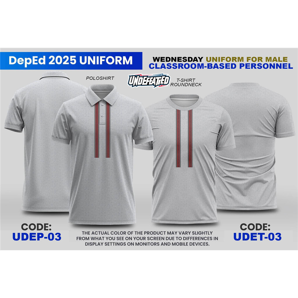 2025 NEW DEPED UNIFORMS WEDNESDAY UNIFORM FOR FEMALE CLASSROOM-BASED ...