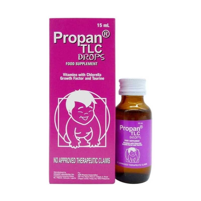 Propan TLC Drops Syrup Pampaganang Kumain Vitamins For Kids And Babies ...