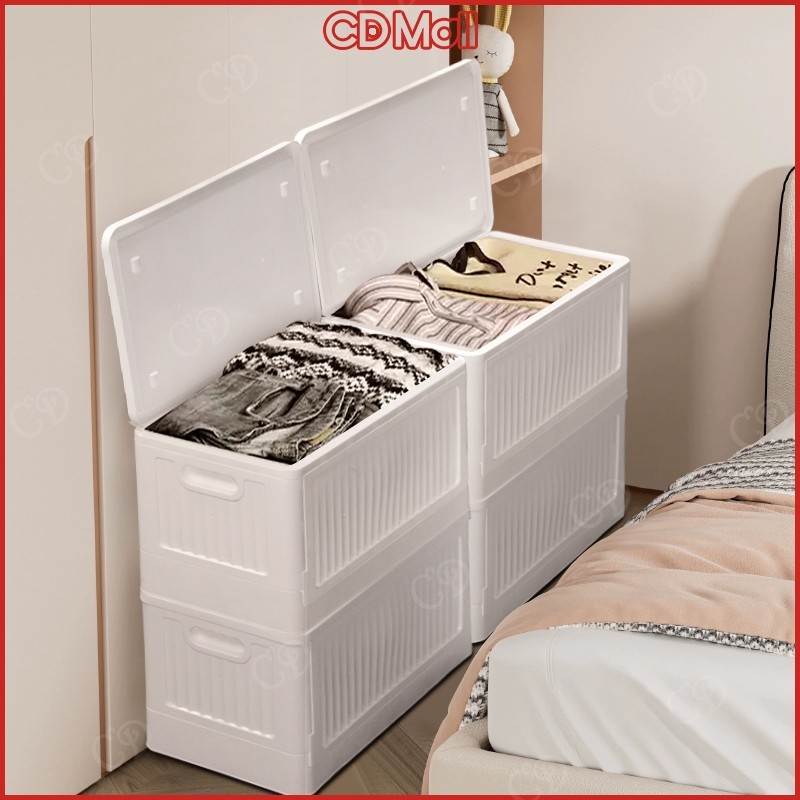 CD Foldable Storage Box Clothes Sundries Organizer Durabox Cabinet with ...