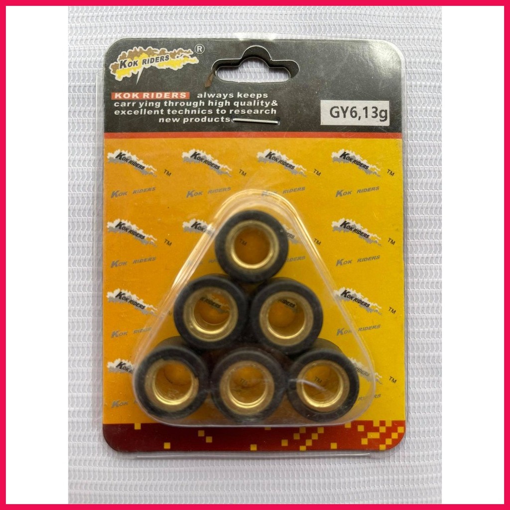 ∜ ∫ FLYBALL/ROLLER SET BALL GY6/BEAT FI/RUSI GALA 125 13G KOK BRAND ...