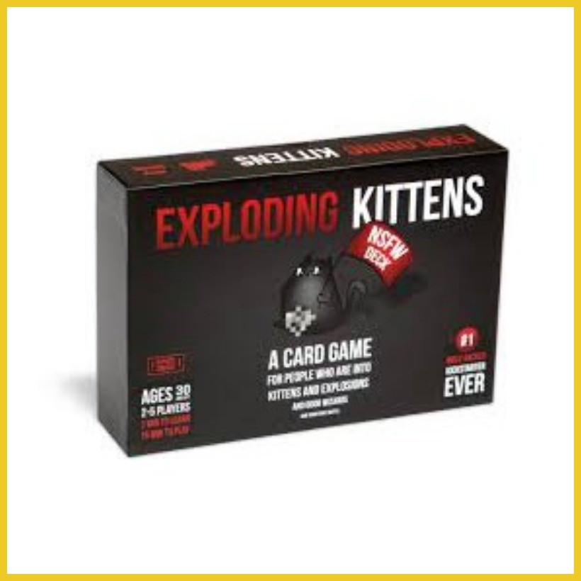 Exploding Kittensimploding Kittens And Barking Kittens Shopee 9913