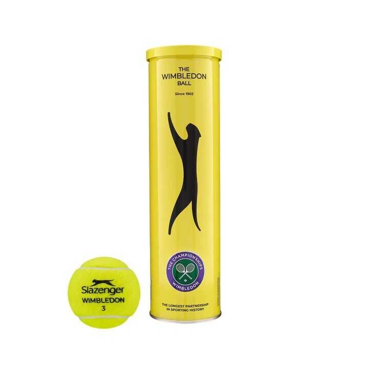 Toby's Sports Slazenger Wimbledon Ultra Vis Tennis Ball 8Cf | Shopee ...