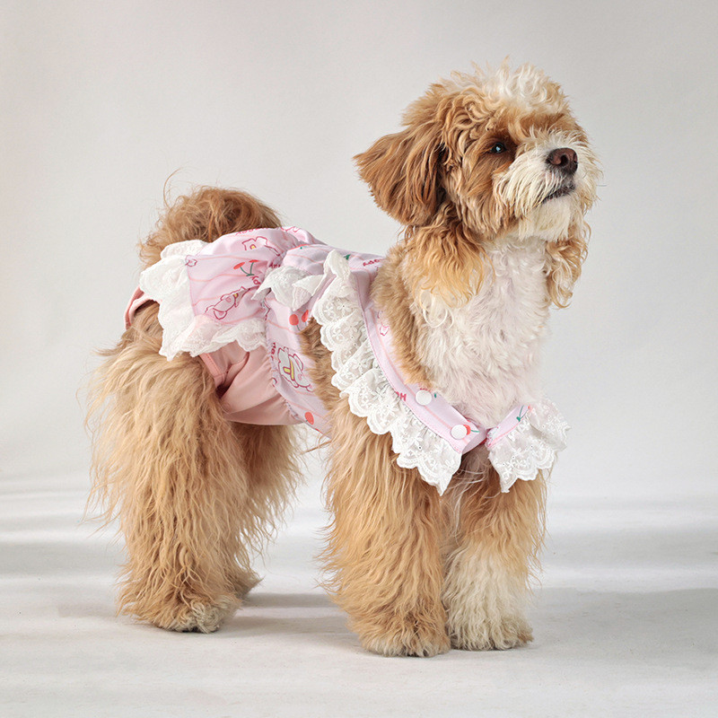 Shih Tzu Clothes Physiological Pet Jumpsuit Dog Underwear Panty Summer ...