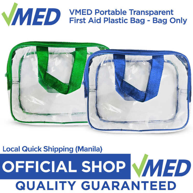 VMED Prohealthcare Portable Transparent First Aid Plastic Bag 699 bef ...