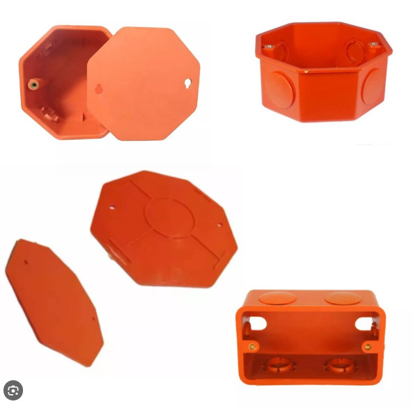 TLX junction box 50 pcs w/screw Utility box 100pcs | Shopee Philippines
