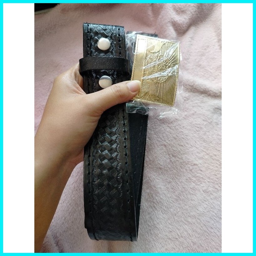 Belt with buckle (SOLID/ORDINARY) | Shopee Philippines