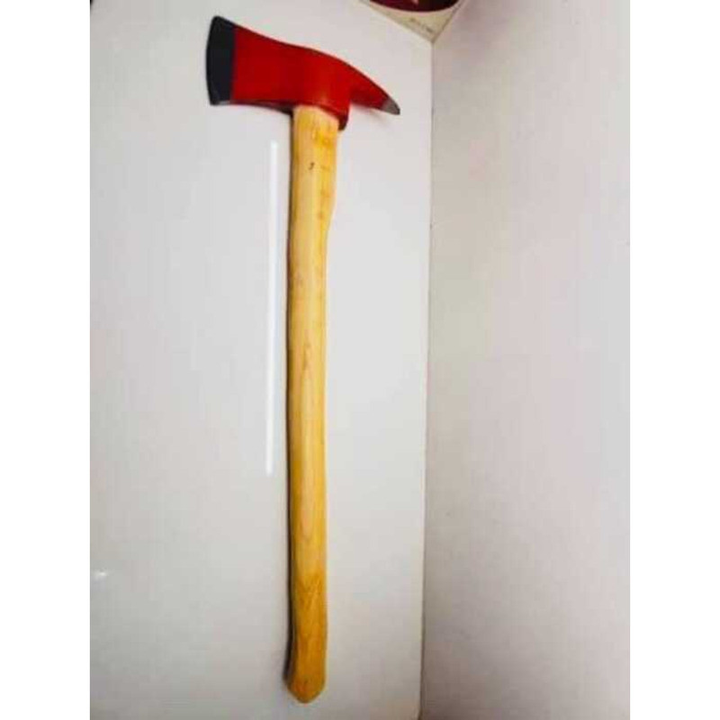 FIRE AXE Long For Fire Hose Cabinet Emergency Rescue (Red) 916 B70 ...