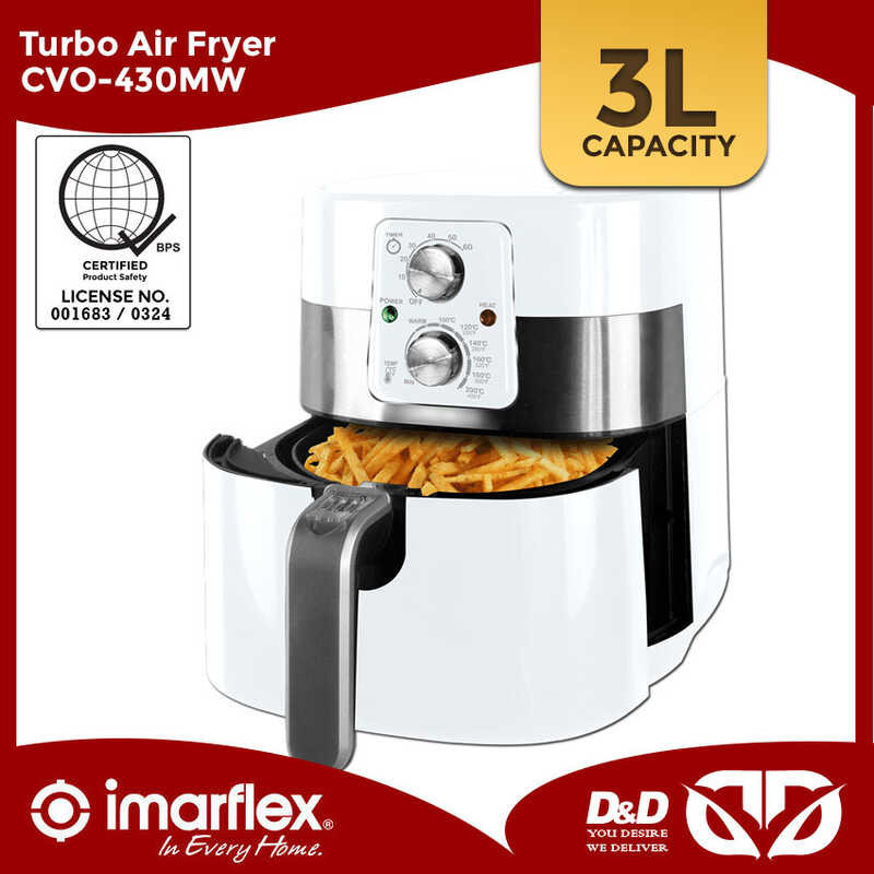 D&D [UNK] Imarflex CVO-430MW 3Liters Capacity 1300watts Oil Free ...