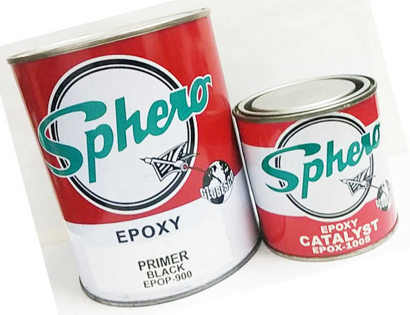 SPHERO EPOXY PRIMER kulay itim EPOP gamit ang catalyst EPOX magsalita ...