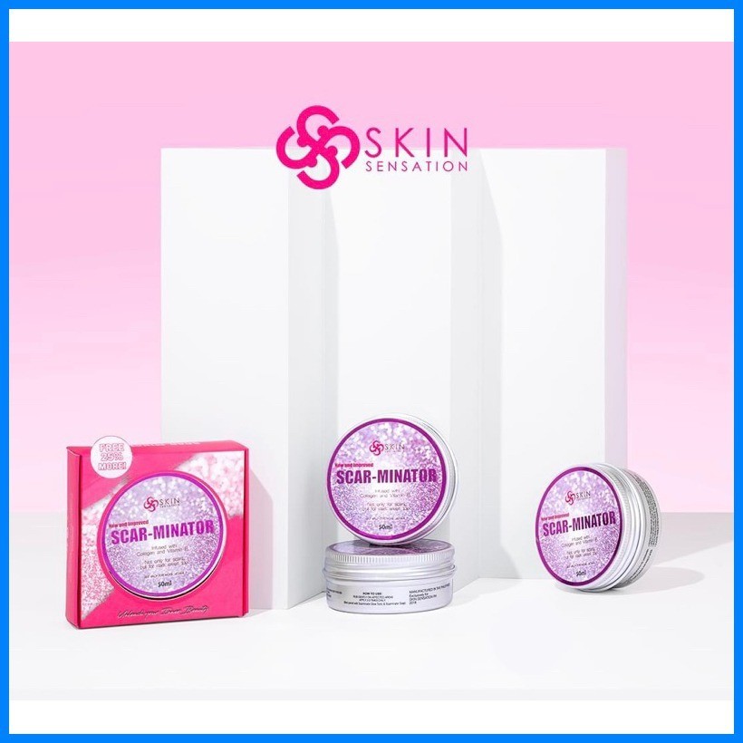 ♥ ⏓ ⏋ AUTHENTIC Skin Sensation SCARMINATOR CREAM 50ml SCAR-MINATOR Scar ...