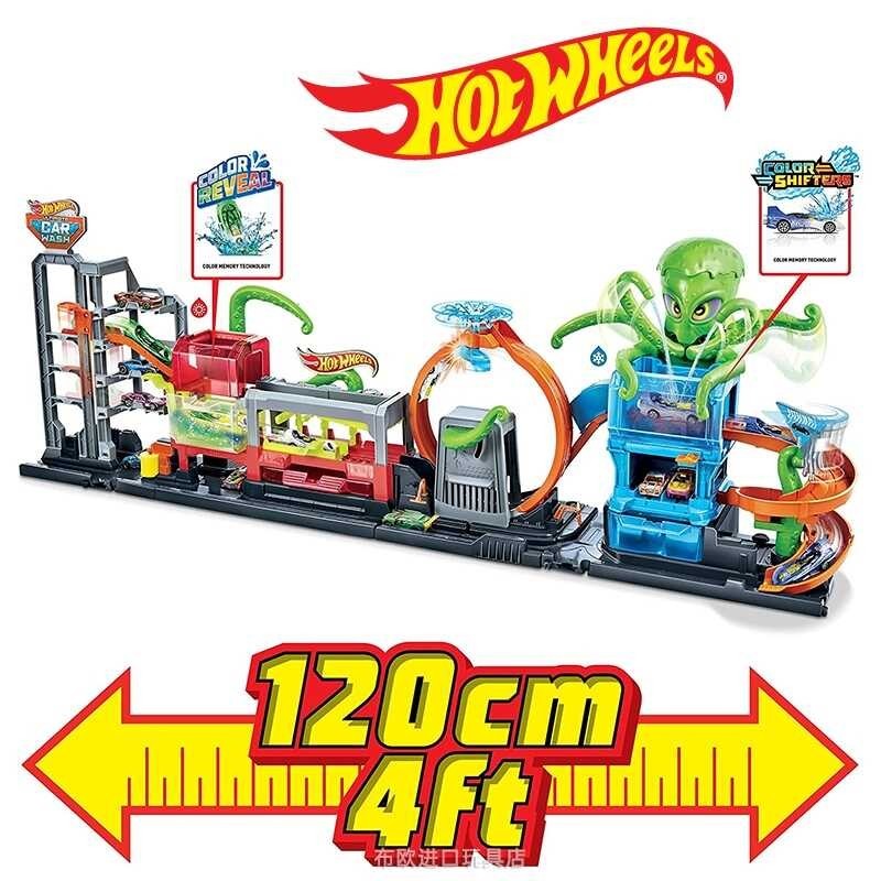 Genuine Hot Wheels City Ultimate Garage Octopus Wash Color-Changing ...