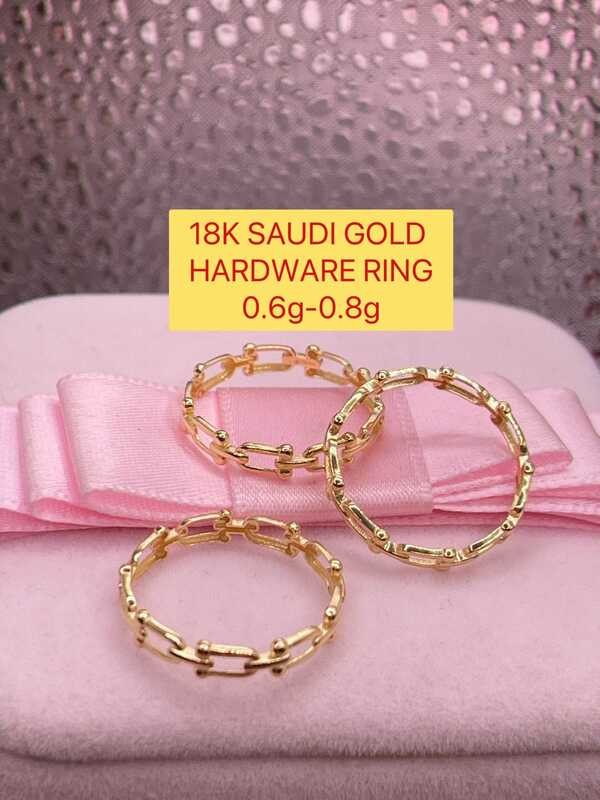 Gold Saudi Hardware Ring | Shopee Philippines