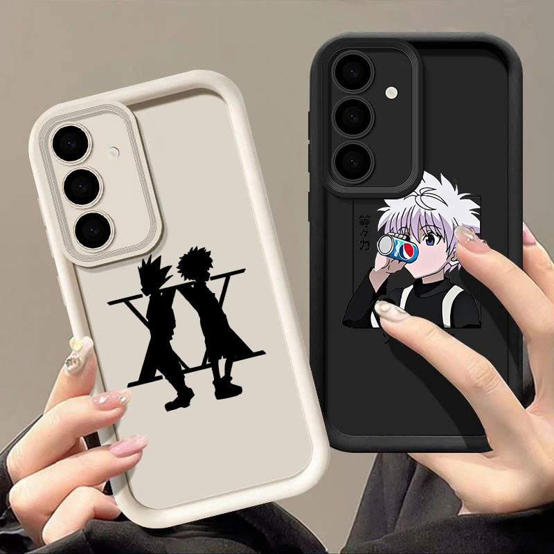 Hunter x Hunter Anime Killua Gon Hisoka Phone Case for Samsung Galaxy ...