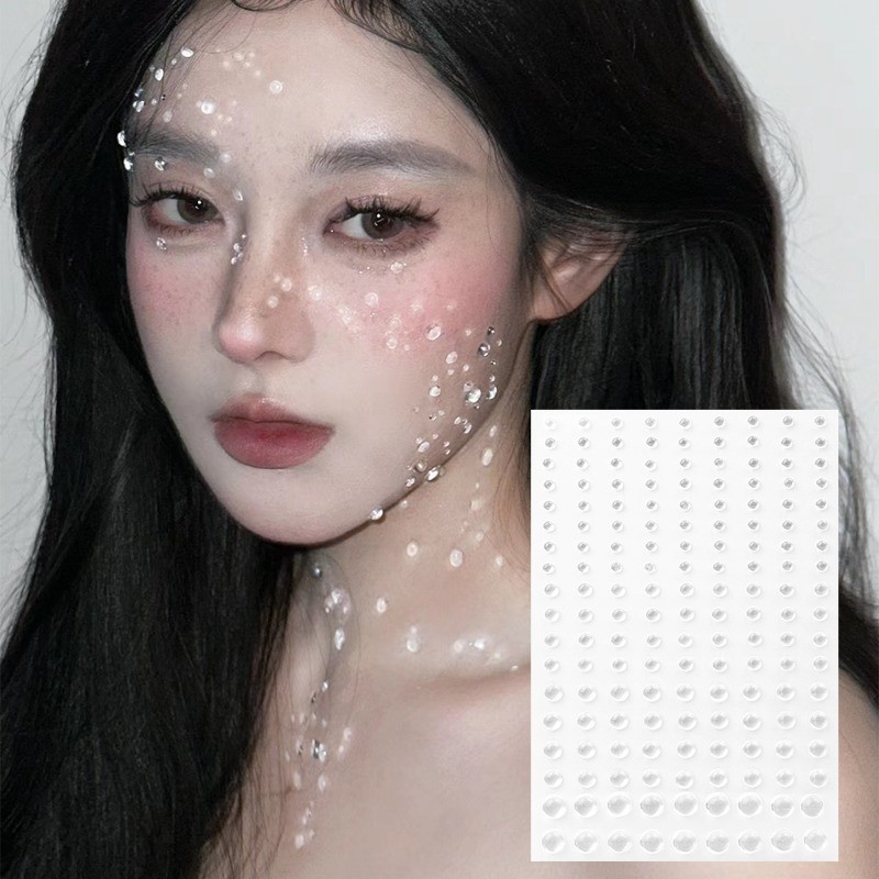 [ Featured ] Water Droplet Face Stickers - Costume Party Patch - Tear ...