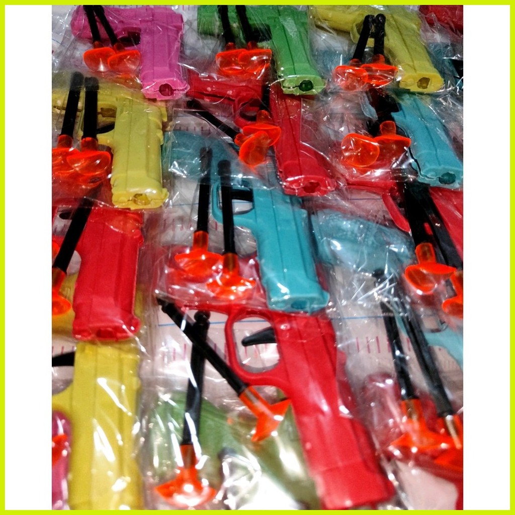 ♨ ㍿ Shooting Toy with Rubber suction Bullet/ 20 Pieces Toy Pad/ Lootbag ...