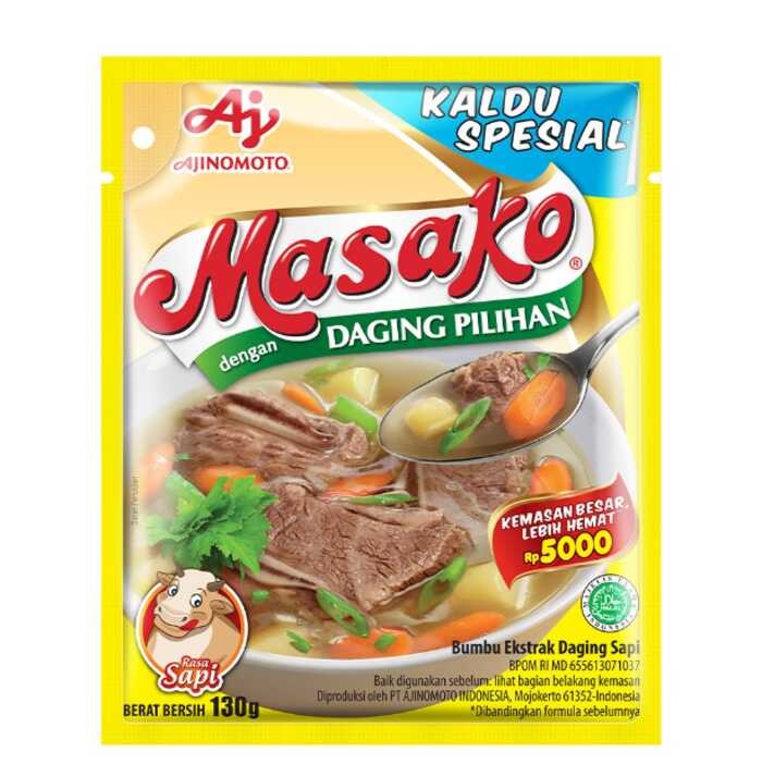 inomoto Original Indonesia Beef Powder Masako Sapi 123g Indonesian ...