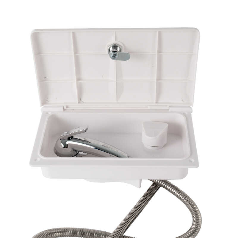 External ∮ Cold And Hot Switch Pull RV Caravan External Hanging Shower ...
