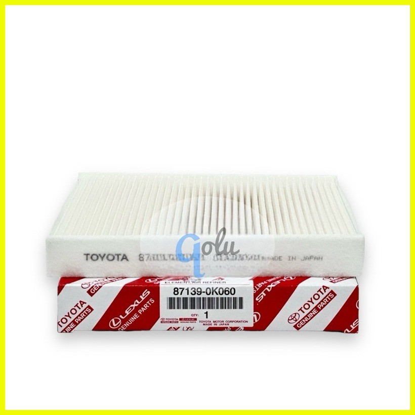 ∇ Toyota cabin filter aircon 87139-0K060 innova vios fortuner altis ...