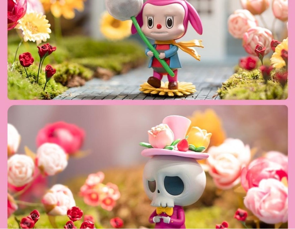 Genuine LABUBU LABUBU Flower Elf Series Mystery Box Pop Mart Girl Gift ...