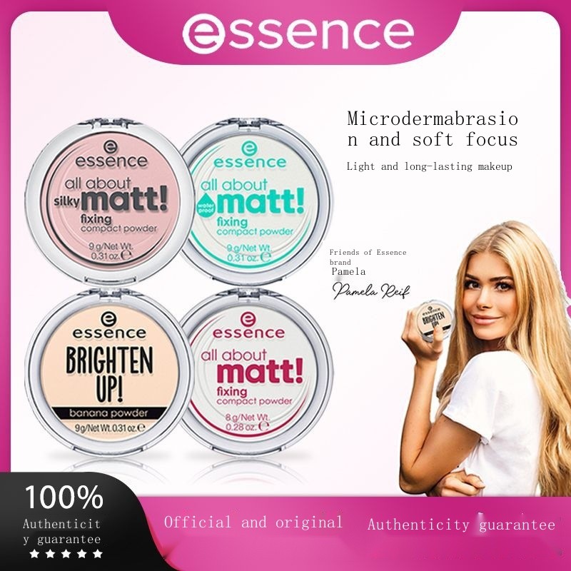 German essence Banana Pressed Powder Loose Powder Puff Loose Powder Oil ...