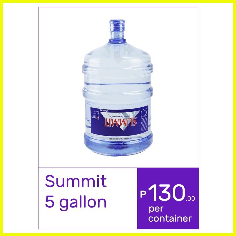 ♟ ☫ Absolute Distilled Water and Summit Natural Water by per case ...