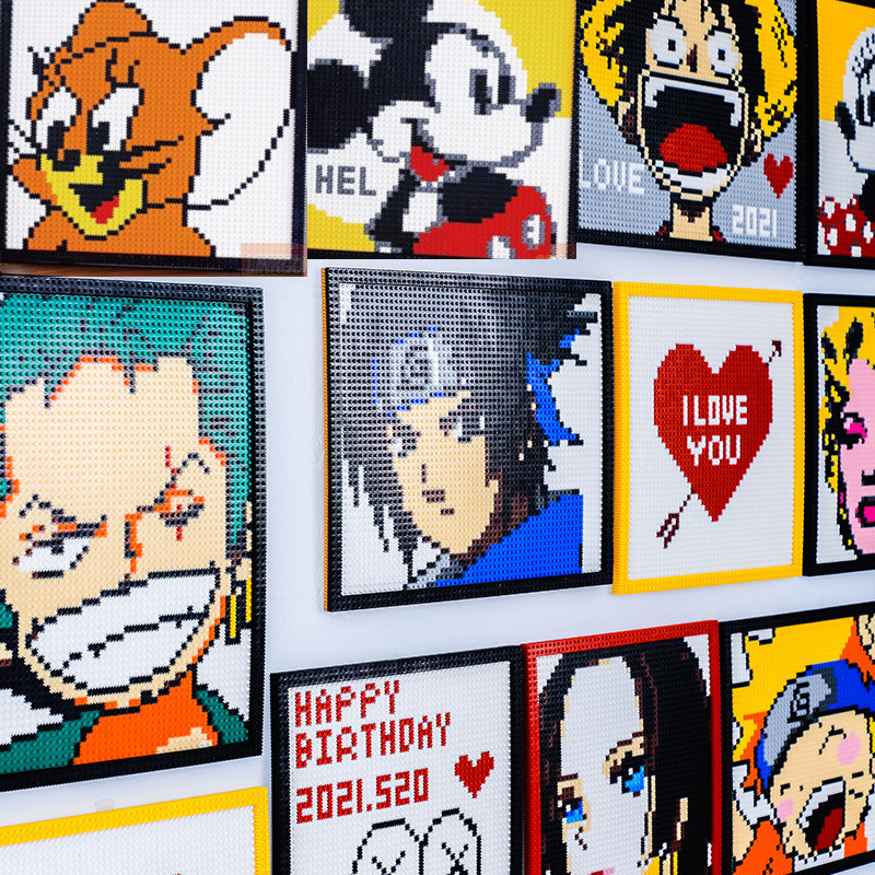 Anime One Piece Plan Connection Building Bloc Zoro Luffy Kgo Dia Bric ...