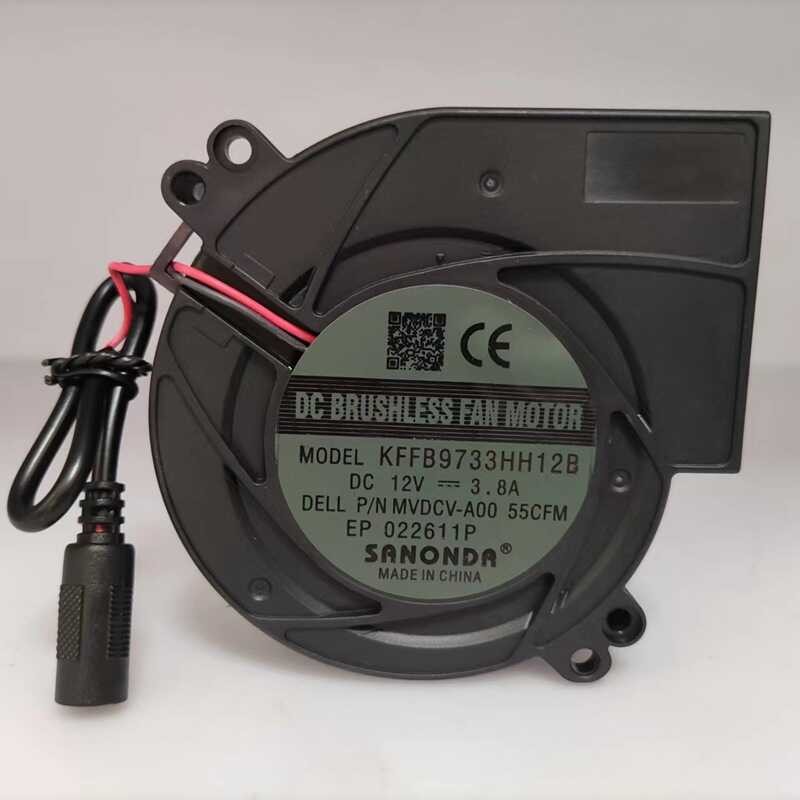 Speed High 9733 Blower 3.8A Cartoon Air Model Cooling Fan Kffb9733h12b ...