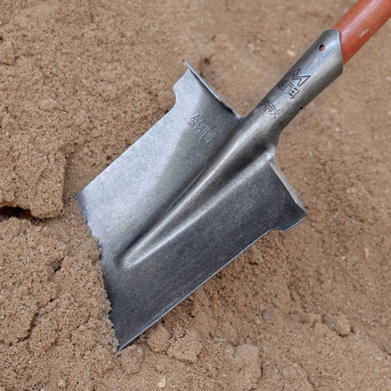 Long-Pointed Shovel Steel Shovel Digging Deep Manganese Steel Shovel ...