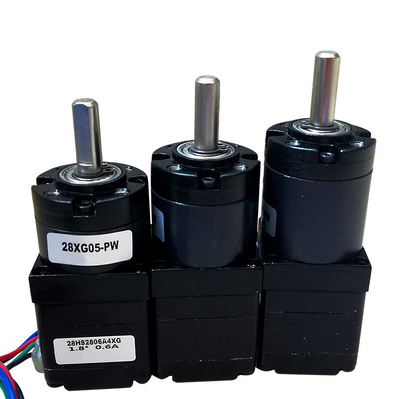 LOW COST Stepper With Planetary Gearbox NEMA 11 Geared Stepper Motor 28Mm/33Mm/50Mm | Shopee ...