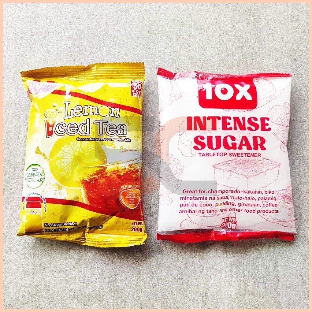 ∆ ஐ Injoy Lemon Iced tea Unsweetened Powdered Drink 200g Bundled with ...