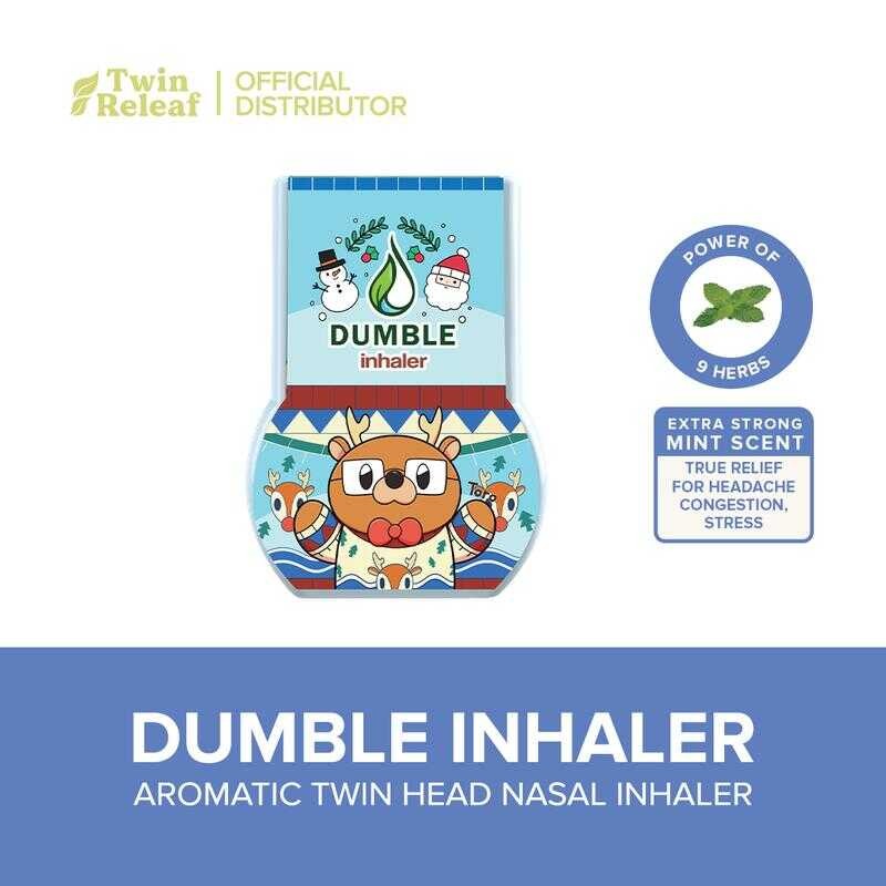 DUMBLE Double Head Inhaler [Soothing Vapors, Relieves Nasal Congestion ...