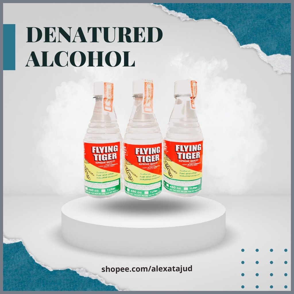Denatured Alcohol Ethyl 350ml with funnel | Shopee Philippines