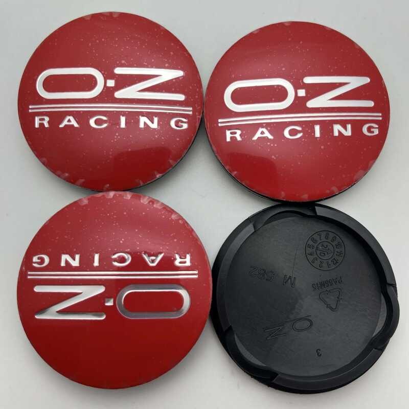 M582 4pcs 55mm Car Wheel Caps With O.Z OZ Racing Sport Emblem Rim ...
